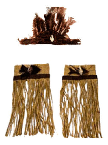Traje Pascuense Niño Café Fiestas Patrias Chile– elchamitoimport