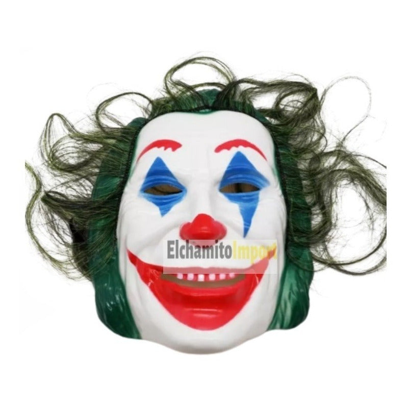 Disfraz Payaso Joker Guason Halloween Adulto– elchamitoimport